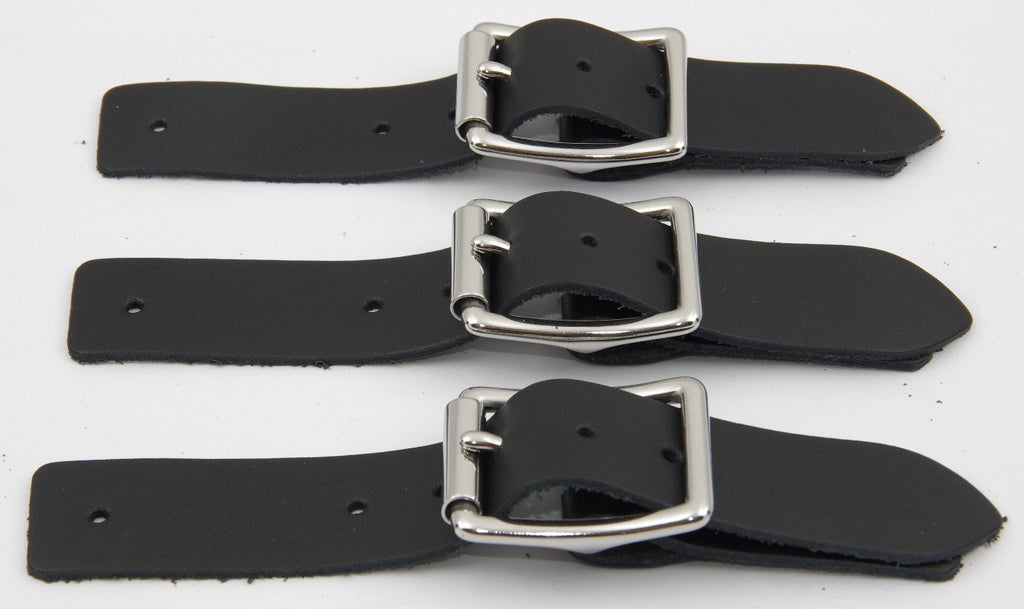 Stainless steel vest buckle sets, with leather or suede straps. – Gypsy ...